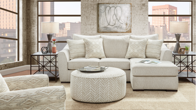 9778 Reversible Chofa in Vibrant Oatmeal